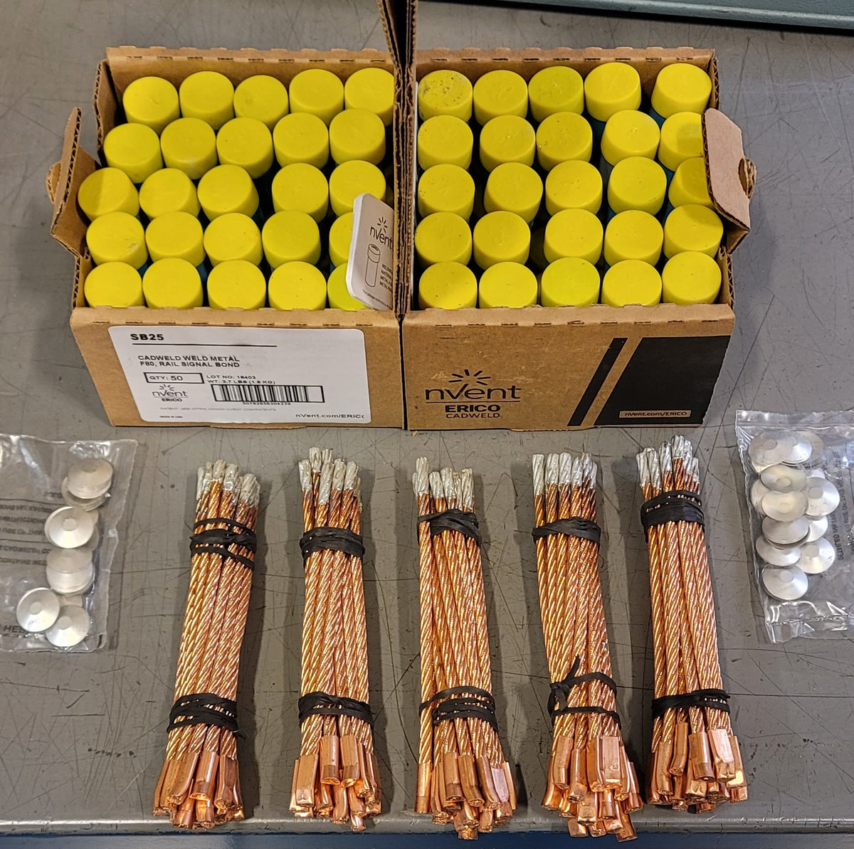 BOND WELD 6"L W/BNST TAB CAP & POWDER QTY 100 – L&W Industries