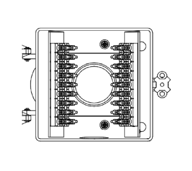 36 TERMINAL BOX WITH 4" PEDESTAL & HARDWARE – L&W Industries