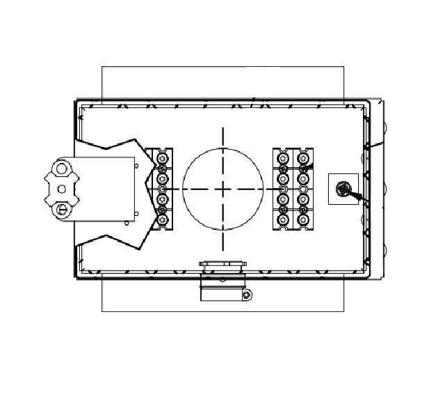 16 TERMINAL BOX WITH 4" PEDESTAL & HARDWARE – L&W Industries