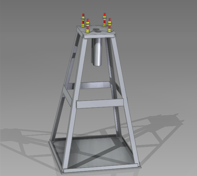 72" PYRAMID STYLE HIGH WAYSIDE SIGNAL FOUNDATIONS (MULTIPLE OPTIONS AV ...